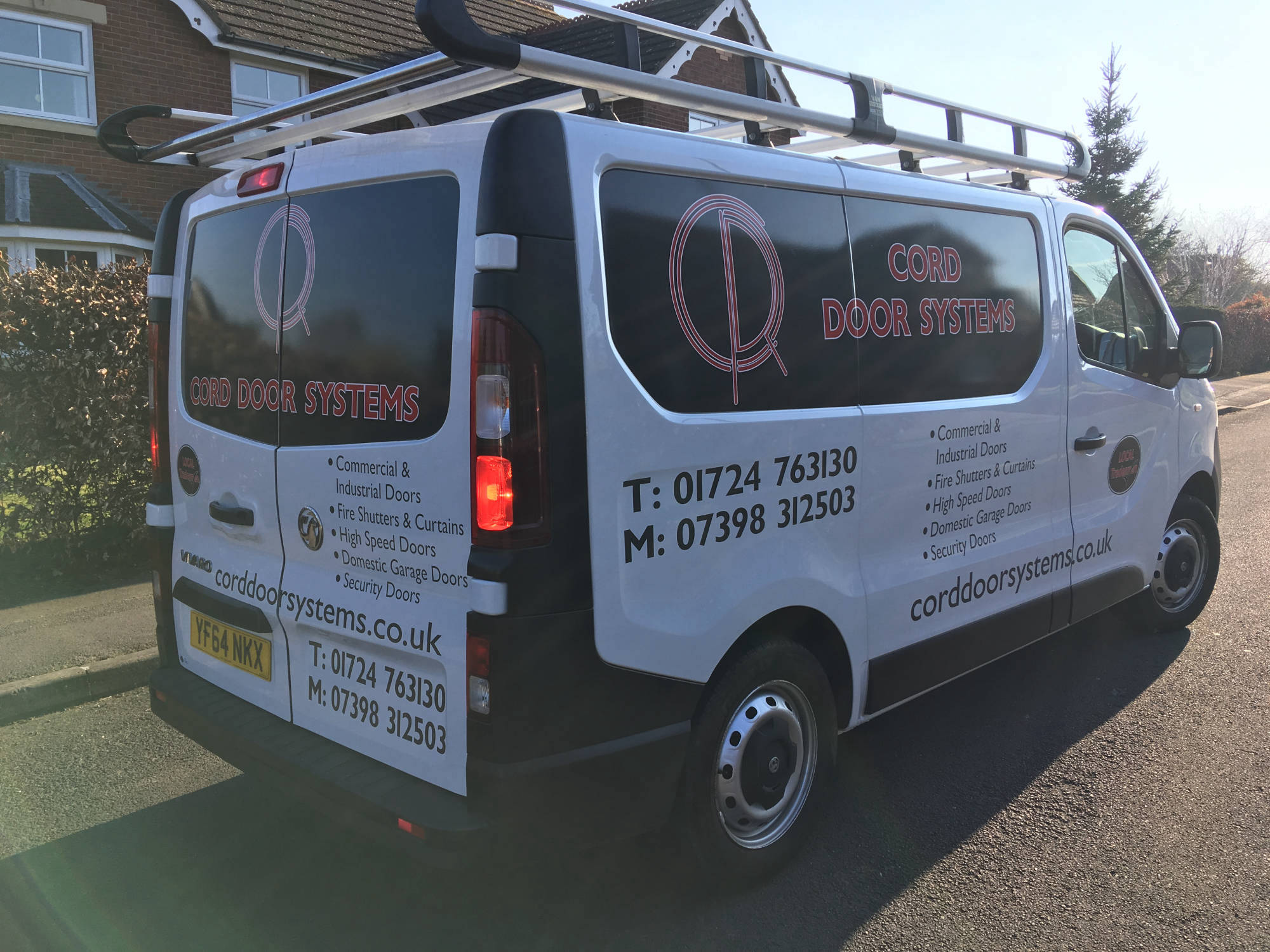 Vehicle graphics by Scunthorpe Signs