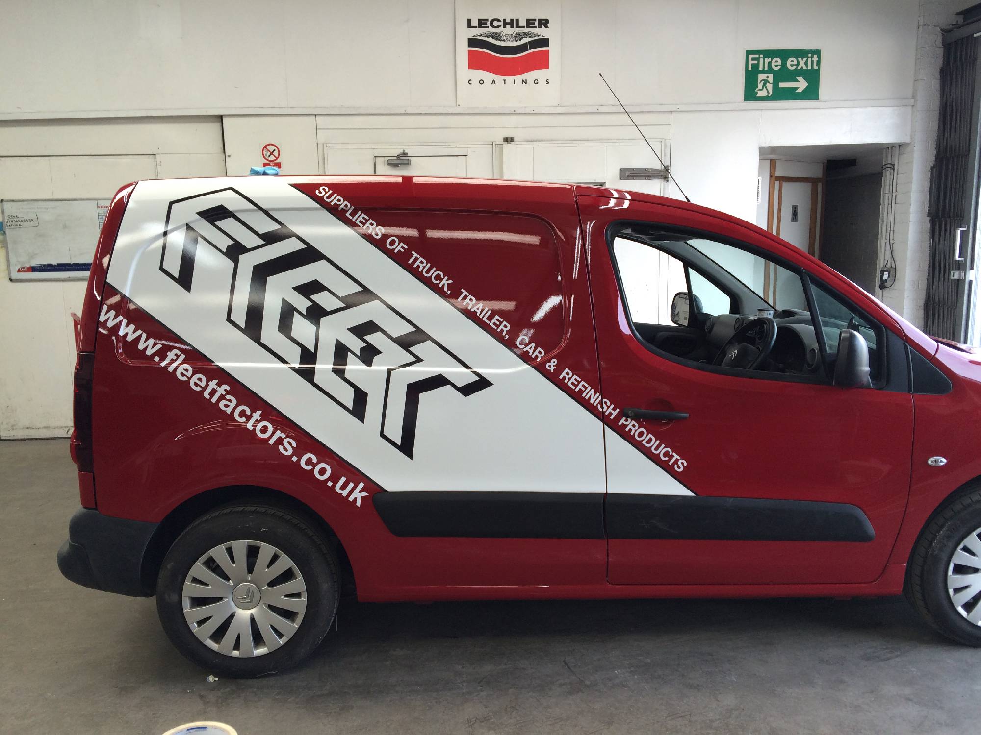 Vehicle graphics by Scunthorpe Signs