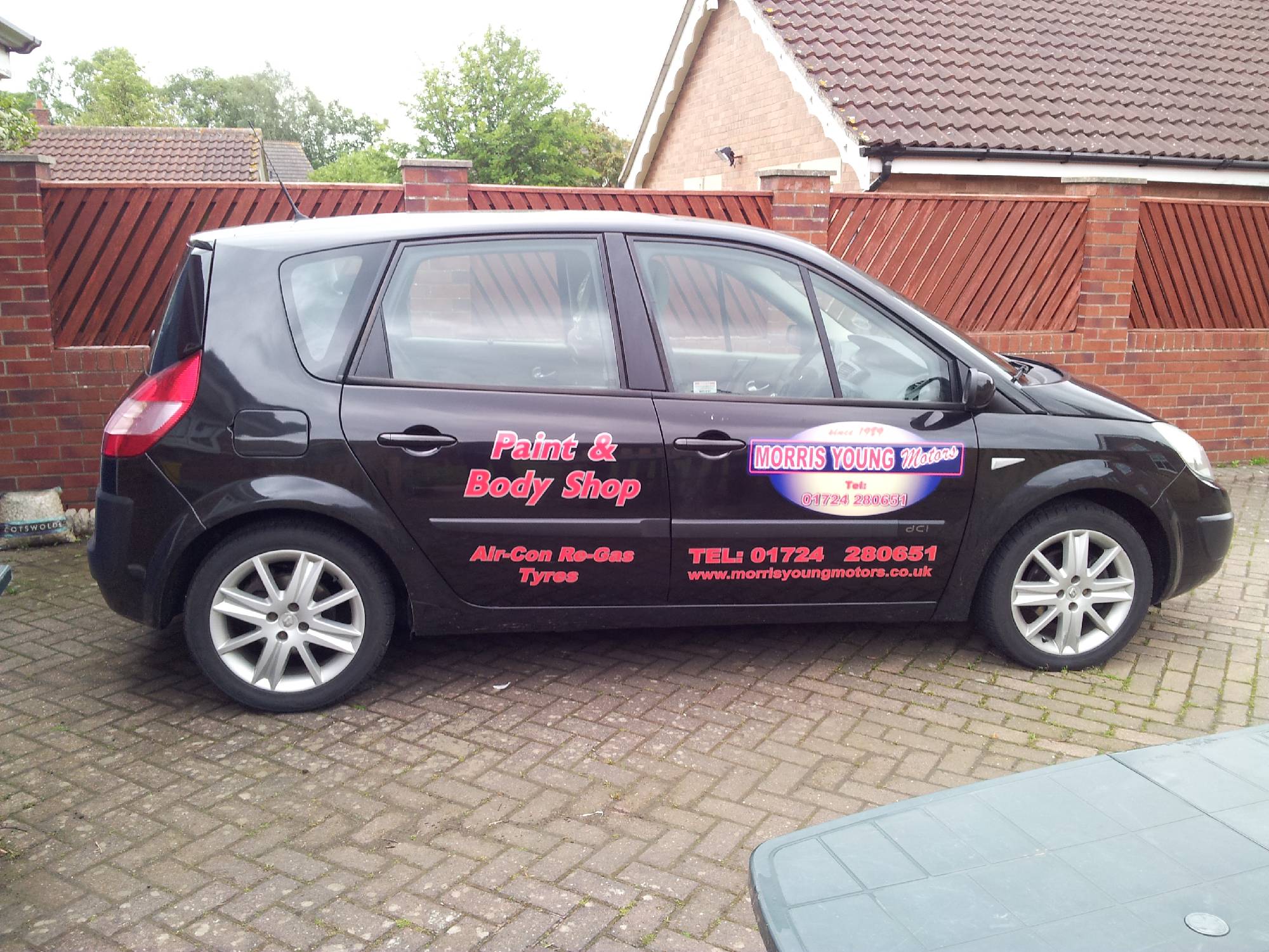 Vehicle graphics by Scunthorpe Signs