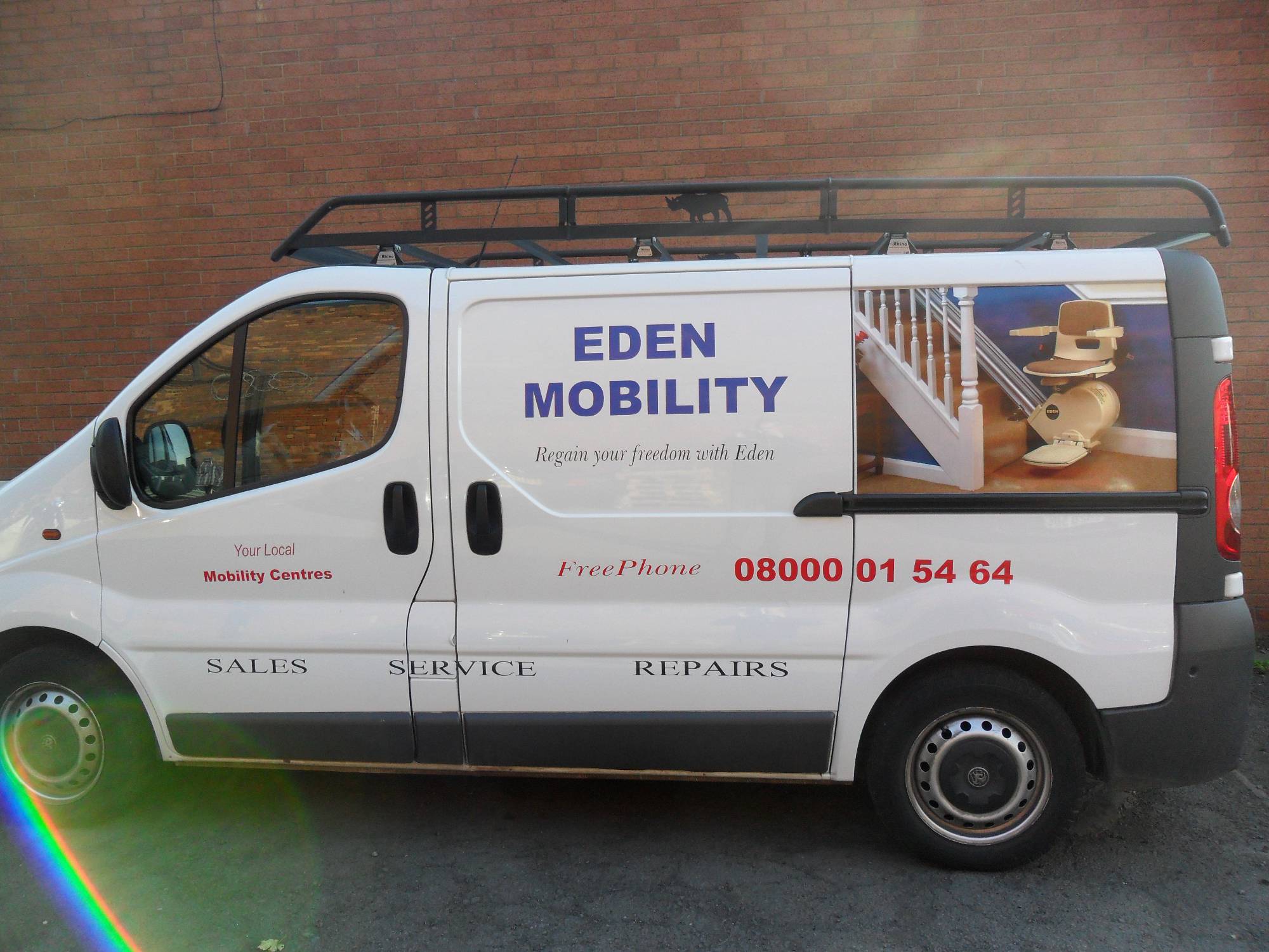 Vehicle graphics by Scunthorpe Signs